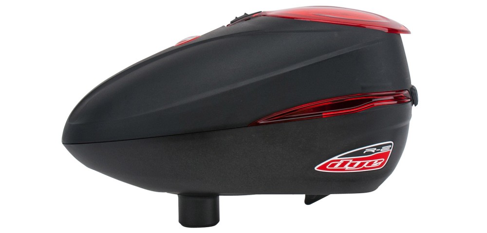 Dye Rotor Paintball Loader R2 - black/red